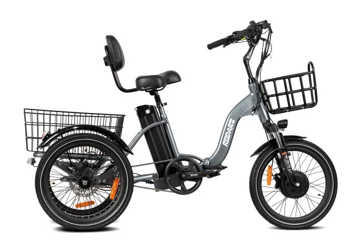 Opvouwbare elektrische driewieler voor volwassenen - Rodars Swish - 20 ...